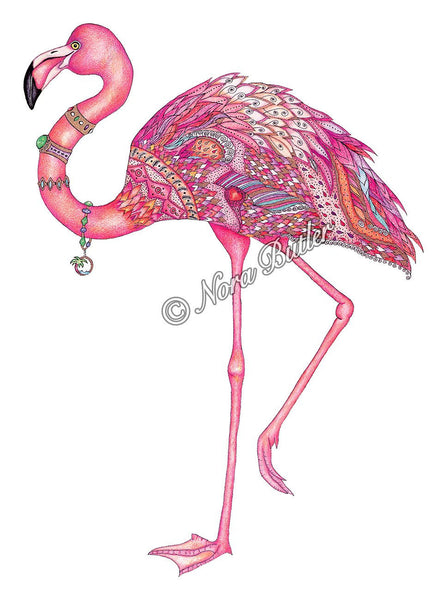 Nora Butler | A Night on the Town Flamingo Print – Nora Butler Designs