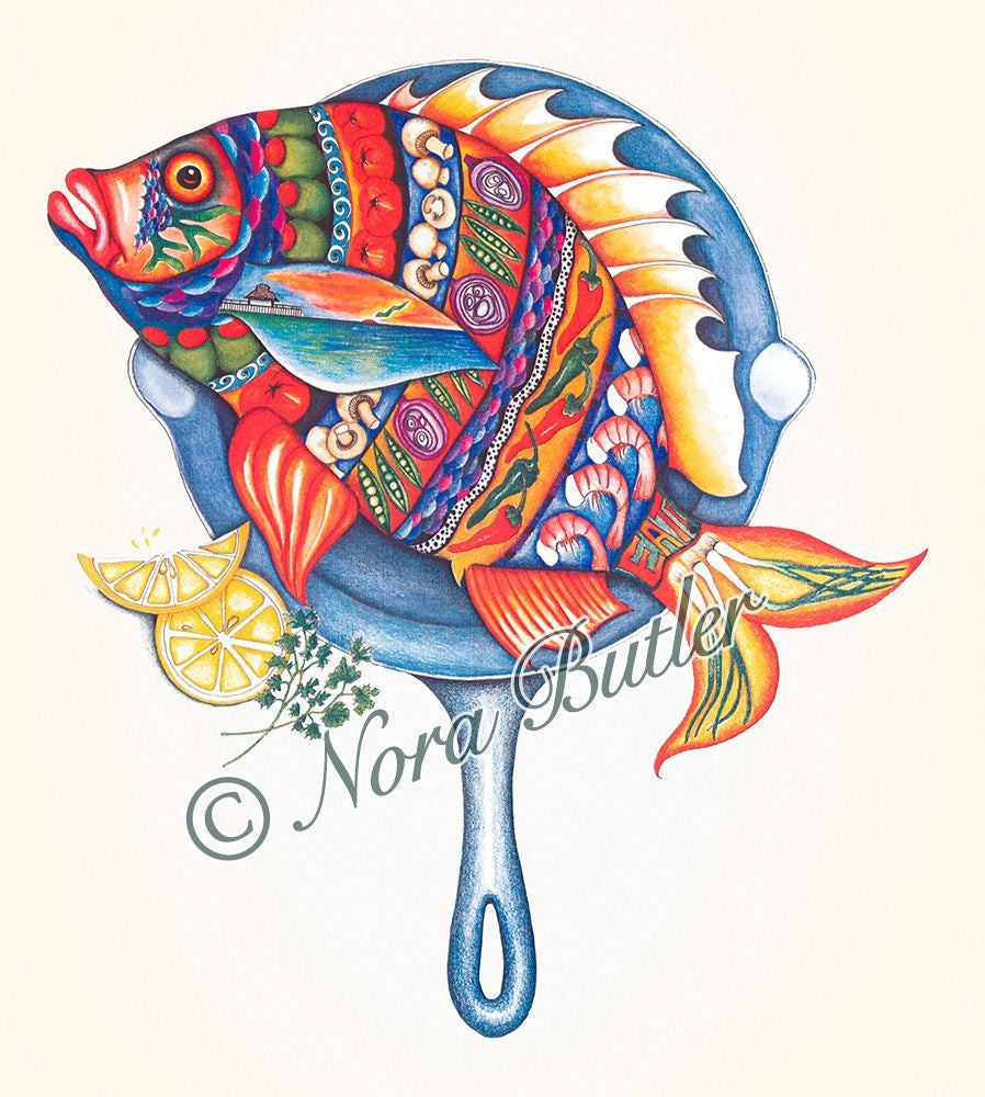Nora Butler | Fish Fry Prints – Nora Butler Designs