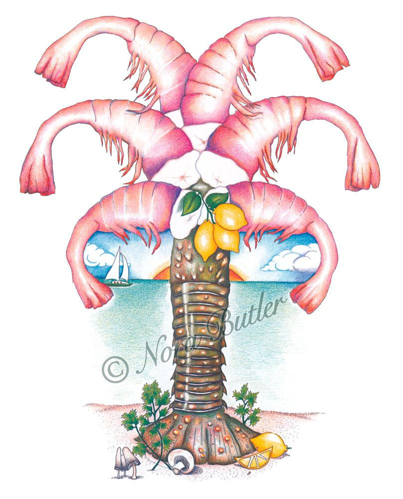 Nora Butler | Shrimp Tree Limited Edition Prints – Nora Butler Designs